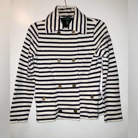 Lauren Ralph Lauren | Jackets & Coats | Lauren Ralph Lauren Navywhite ...